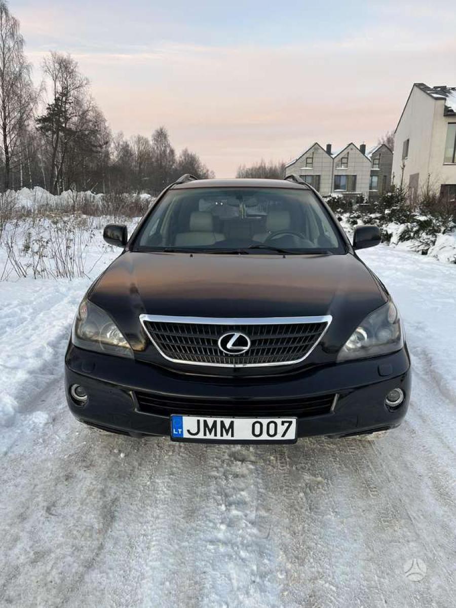 Black Lexus RX 400h 2006 in Vilnius, with an engine capacity of 3.30 L and mileage of 316 thousand km for 5000 €, photo 2 on AUTOMOTO.COM.LV