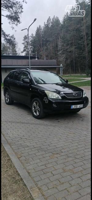 Black Lexus RX 400h 2006 in Vilnius, with an engine capacity of 3.30 L and mileage of 290 thousand km for 5300 €, photo  on AUTOMOTO.COM.LV