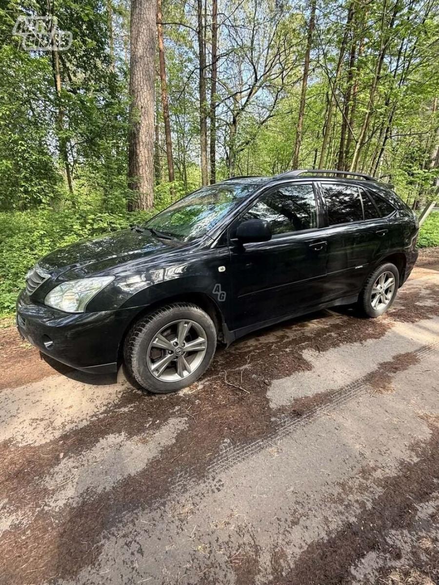 Melns Lexus RX 400h 2006 Kauņa, ar dzinēja tilpumu 3.30 L un nobraukumu 500 tūkst. km par 5999 €, foto 7 vietnē AUTOMOTO.COM.LV