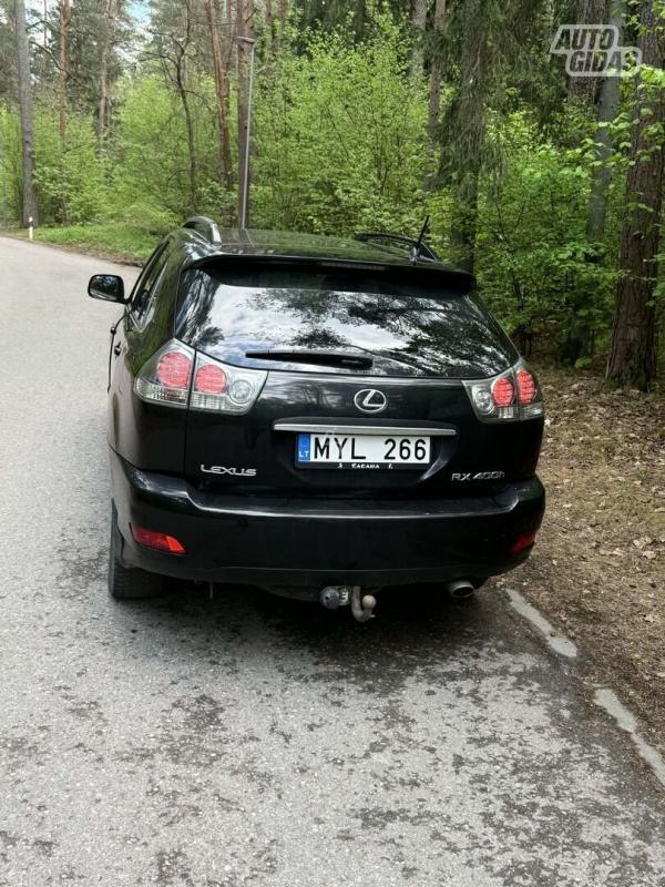 Melns Lexus RX 400h 2006 Kauņa, ar dzinēja tilpumu 3.30 L un nobraukumu 500 tūkst. km par 5999 €, foto 8 vietnē AUTOMOTO.COM.LV