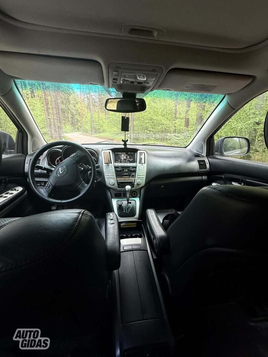 Melns Lexus RX 400h 2006 Kauņa, ar dzinēja tilpumu 3.30 L un nobraukumu 500 tūkst. km par 5999 €, foto 11 vietnē AUTOMOTO.COM.LV