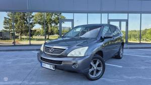 Black Lexus RX 400h 2006 in Klaipeda, with an engine capacity of 3.31 L and mileage of 415 thousand km for 2499 €, photo 4 on AUTOMOTO.COM.LV