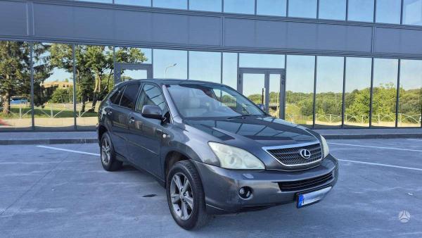 Black Lexus RX 400h 2006 in Klaipeda, with an engine capacity of 3.31 L and mileage of 415 thousand km for 2499 €, photo 8 on AUTOMOTO.COM.LV