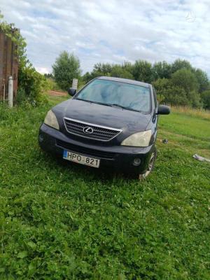 Melns Lexus RX 400h 2006 Viļņa, ar dzinēja tilpumu 3.31 L un nobraukumu 330 tūkst. km par 3300 €, foto  vietnē AUTOMOTO.COM.LV