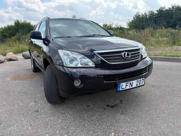 Black Lexus RX 400h 2006 in Vilnius, with an engine capacity of 3.31 L and mileage of 338 thousand km for 4199 €, photo 4 on AUTOMOTO.COM.LV