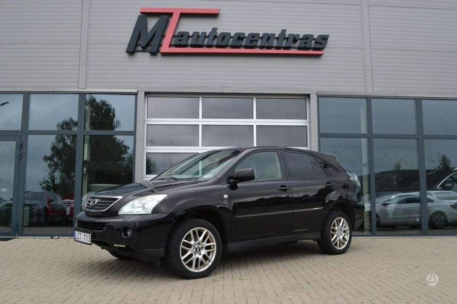 Black Lexus RX 400h 2006 in Vilnius, with an engine capacity of 3.31 L and mileage of 293 thousand km for 5500 €, photo 1 on AUTOMOTO.COM.LV