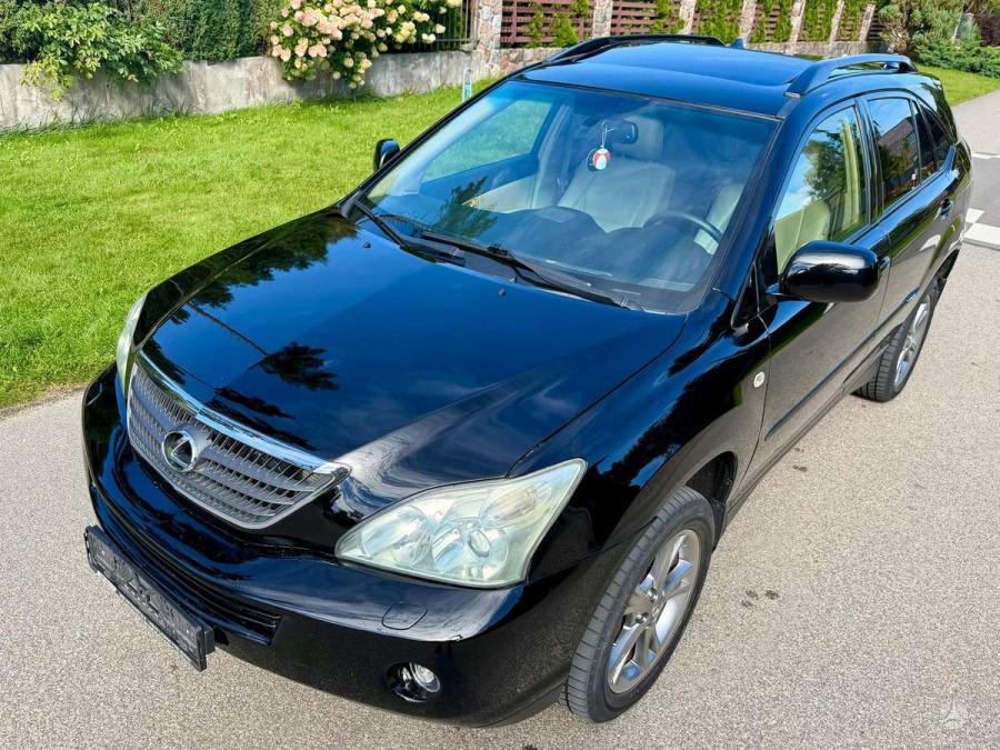 Melns Lexus RX 400h 2006 Viļņa, ar dzinēja tilpumu 3.31 L un nobraukumu 272 tūkst. km par 4500 €, foto 4 vietnē AUTOMOTO.COM.LV
