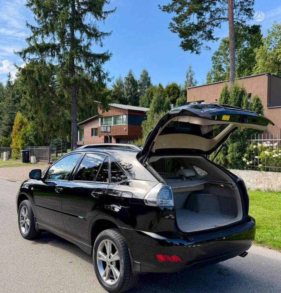 Melns Lexus RX 400h 2006 Viļņa, ar dzinēja tilpumu 3.31 L un nobraukumu 272 tūkst. km par 4500 €, foto 15 vietnē AUTOMOTO.COM.LV