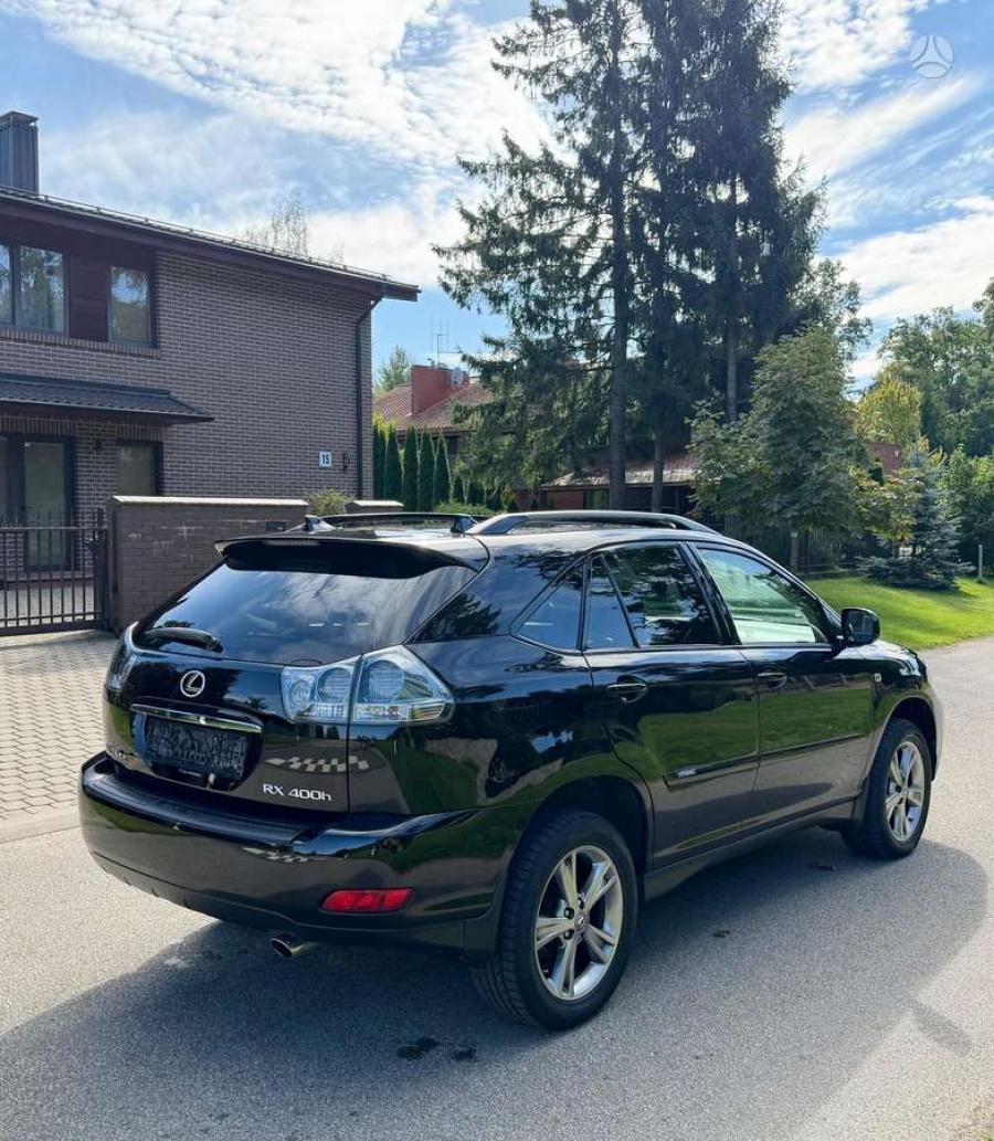 Melns Lexus RX 400h 2006 Viļņa, ar dzinēja tilpumu 3.31 L un nobraukumu 272 tūkst. km par 4500 €, foto 16 vietnē AUTOMOTO.COM.LV