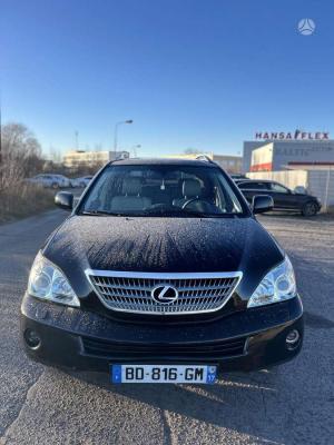Melns Lexus RX 400h 2007 Panevēža, ar dzinēja tilpumu 3.31 L un nobraukumu 230 tūkst. km par 5400 €, foto  vietnē AUTOMOTO.COM.LV