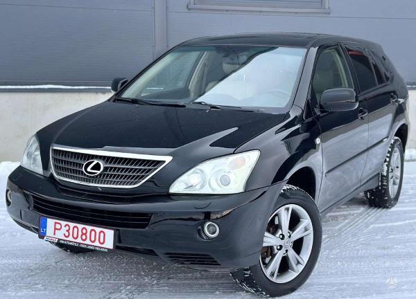 Black Lexus RX 400h 2007 in Siauliai, with an engine capacity of 3.30 L and mileage of 258 thousand km for 7250 €, photo 3 on AUTOMOTO.COM.LV
