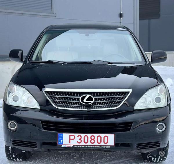Black Lexus RX 400h 2007 in Siauliai, with an engine capacity of 3.30 L and mileage of 258 thousand km for 7250 €, photo 5 on AUTOMOTO.COM.LV