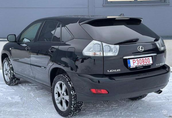 Black Lexus RX 400h 2007 in Siauliai, with an engine capacity of 3.30 L and mileage of 258 thousand km for 7250 €, photo 8 on AUTOMOTO.COM.LV