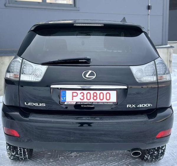 Black Lexus RX 400h 2007 in Siauliai, with an engine capacity of 3.30 L and mileage of 258 thousand km for 7250 €, photo 10 on AUTOMOTO.COM.LV