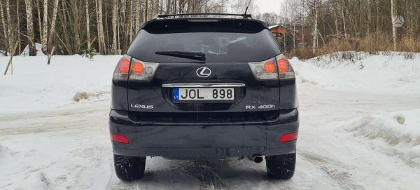 Melns Lexus RX 400h 2007 Viļņa, ar dzinēja tilpumu 3.30 L un nobraukumu 377 tūkst. km par 5000 €, foto 8 vietnē AUTOMOTO.COM.LV