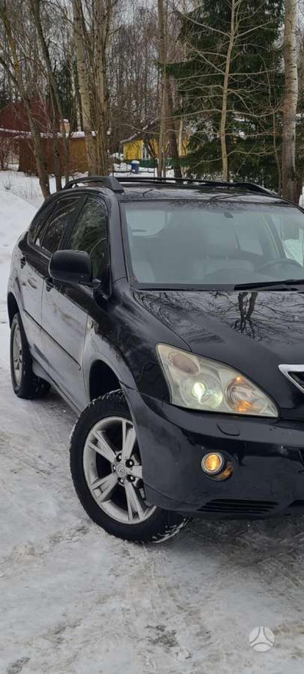 Melns Lexus RX 400h 2007 Viļņa, ar dzinēja tilpumu 3.30 L un nobraukumu 377 tūkst. km par 5000 €, foto 9 vietnē AUTOMOTO.COM.LV