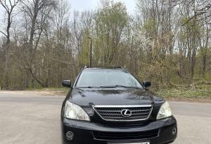 Black Lexus RX 400h 2007 in Vilnius, with an engine capacity of 3.30 L and mileage of 330 thousand km for 3800 €, photo 3 on AUTOMOTO.COM.LV