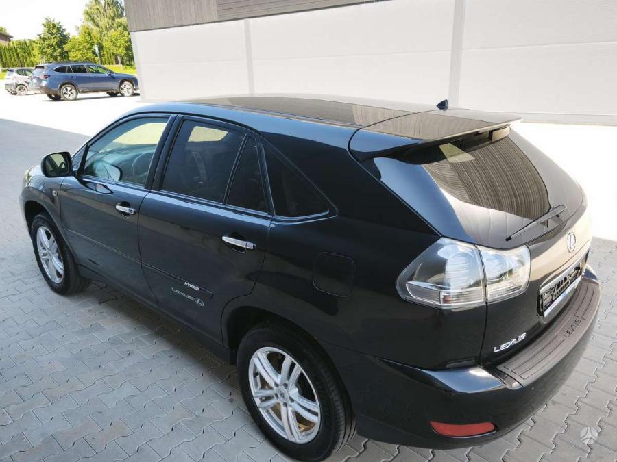 Melns Lexus RX 400h 2007 Šauļi, ar dzinēja tilpumu 3.30 L un nobraukumu 336 tūkst. km par 5200 €, foto 12 vietnē AUTOMOTO.COM.LV
