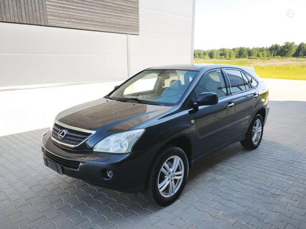 Black Lexus RX 400h 2007 in Siauliai, with an engine capacity of 3.30 L and mileage of 336 thousand km for 5200 €, photo 7 on AUTOMOTO.COM.LV