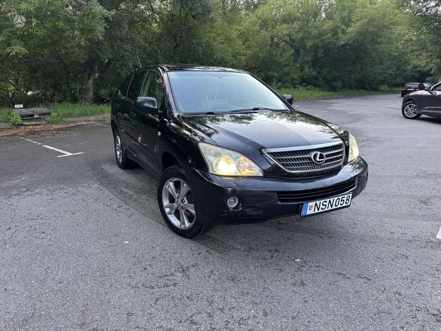 Melns Lexus RX 400h 2007 Viļņa, ar dzinēja tilpumu 3.31 L un nobraukumu 349 tūkst. km par 3950 €, foto 3 vietnē AUTOMOTO.COM.LV