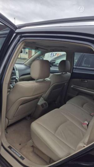 Melns Lexus RX 400h 2007 Kauņa, ar dzinēja tilpumu 3.31 L un nobraukumu 272 tūkst. km par 6300 €, foto 9 vietnē AUTOMOTO.COM.LV