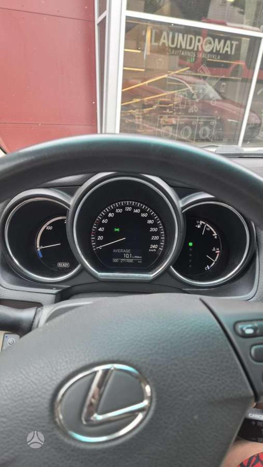 Melns Lexus RX 400h 2007 Kauņa, ar dzinēja tilpumu 3.31 L un nobraukumu 272 tūkst. km par 6300 €, foto 22 vietnē AUTOMOTO.COM.LV