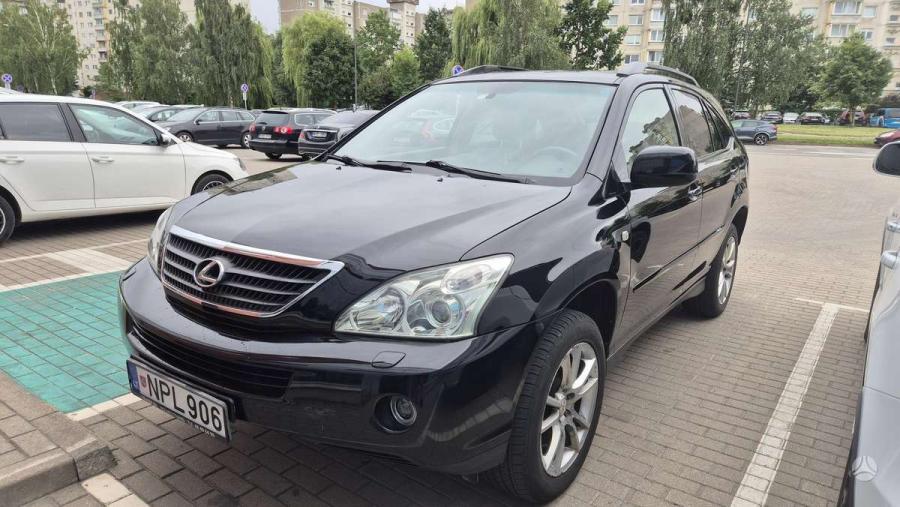 Melns Lexus RX 400h 2007 Kauņa, ar dzinēja tilpumu 3.31 L un nobraukumu 272 tūkst. km par 6300 €, foto 26 vietnē AUTOMOTO.COM.LV