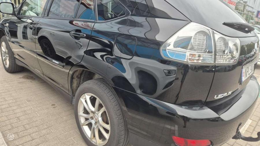 Melns Lexus RX 400h 2007 Kauņa, ar dzinēja tilpumu 3.31 L un nobraukumu 272 tūkst. km par 6300 €, foto 31 vietnē AUTOMOTO.COM.LV