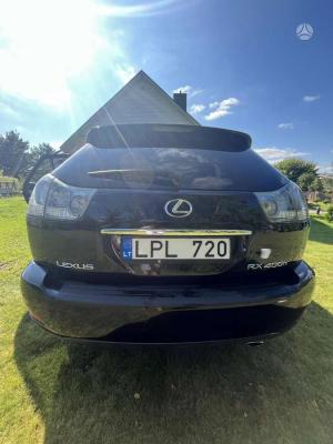 Black Lexus RX 400h 2007 in Vilnius, with an engine capacity of 3.31 L and mileage of 300 thousand km for 2900 €, photo 9 on AUTOMOTO.COM.LV