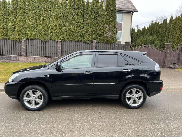 Melns Lexus RX 400h 2008 Viļņa, ar dzinēja tilpumu 3.00 L un nobraukumu 280 tūkst. km par 4999 €, foto 2 vietnē AUTOMOTO.COM.LV