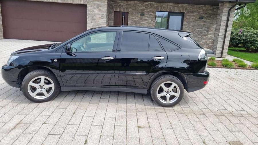 Melns Lexus RX 400h 2008 Viļņa, ar dzinēja tilpumu 3.31 L un nobraukumu 313 tūkst. km par 7400 €, foto 6 vietnē AUTOMOTO.COM.LV