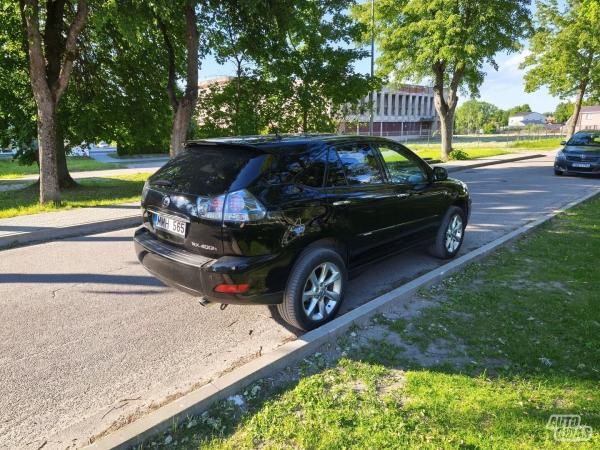 Black Lexus RX 400h 2008 in Vilnius, with an engine capacity of 3.30 L and mileage of 270 thousand km for 7400 €, photo 2 on AUTOMOTO.COM.LV