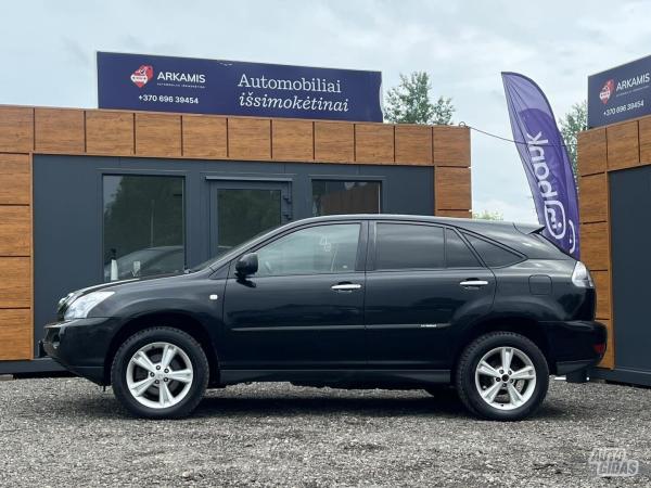Black Lexus RX 400h 2008 in Kaunas, with an engine capacity of 3.30 L and mileage of 330 thousand km for 4699 €, photo 4 on AUTOMOTO.COM.LV