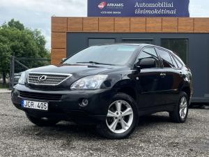 Black Lexus RX 400h 2008 in Kaunas, with an engine capacity of 3.30 L and mileage of 330 thousand km for 4699 €, photo 6 on AUTOMOTO.COM.LV