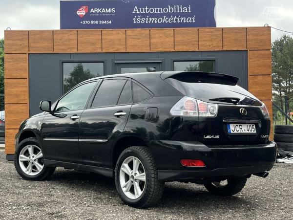 Black Lexus RX 400h 2008 in Kaunas, with an engine capacity of 3.30 L and mileage of 330 thousand km for 4699 €, photo 6 on AUTOMOTO.COM.LV