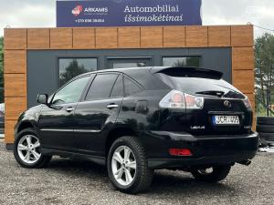Black Lexus RX 400h 2008 in Kaunas, with an engine capacity of 3.30 L and mileage of 330 thousand km for 4699 €, photo 7 on AUTOMOTO.COM.LV