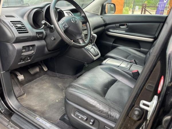 Black Lexus RX 400h 2008 in Kaunas, with an engine capacity of 3.30 L and mileage of 330 thousand km for 4699 €, photo 8 on AUTOMOTO.COM.LV