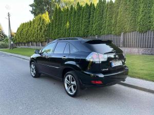 Black Lexus RX 400h 2008 in Vilnius, with an engine capacity of 3.30 L and mileage of 308 thousand km for 4500 €, photo 4 on AUTOMOTO.COM.LV