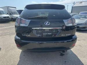 Black Lexus RX 400h 2008 in Kaunas, with an engine capacity of 3.30 L and mileage of 286 thousand km for 4450 €, photo 8 on AUTOMOTO.COM.LV