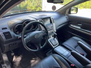Melns Lexus RX 400h 2008 Viļņa, ar dzinēja tilpumu 3.30 L un nobraukumu 286 tūkst. km par 4850 €, foto 13 vietnē AUTOMOTO.COM.LV