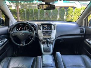 Melns Lexus RX 400h 2008 Viļņa, ar dzinēja tilpumu 3.30 L un nobraukumu 286 tūkst. km par 4850 €, foto 15 vietnē AUTOMOTO.COM.LV