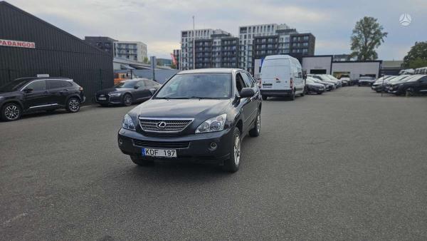 Melns Lexus RX 400h 2008 Viļņa, ar dzinēja tilpumu 3.31 L un nobraukumu 222 tūkst. km par 5700 €, foto 1 vietnē AUTOMOTO.COM.LV