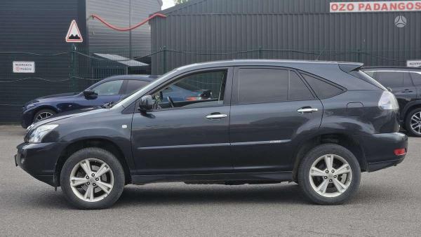Melns Lexus RX 400h 2008 Viļņa, ar dzinēja tilpumu 3.31 L un nobraukumu 222 tūkst. km par 5700 €, foto 4 vietnē AUTOMOTO.COM.LV