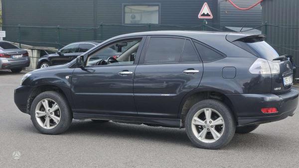 Melns Lexus RX 400h 2008 Viļņa, ar dzinēja tilpumu 3.31 L un nobraukumu 222 tūkst. km par 5700 €, foto 5 vietnē AUTOMOTO.COM.LV