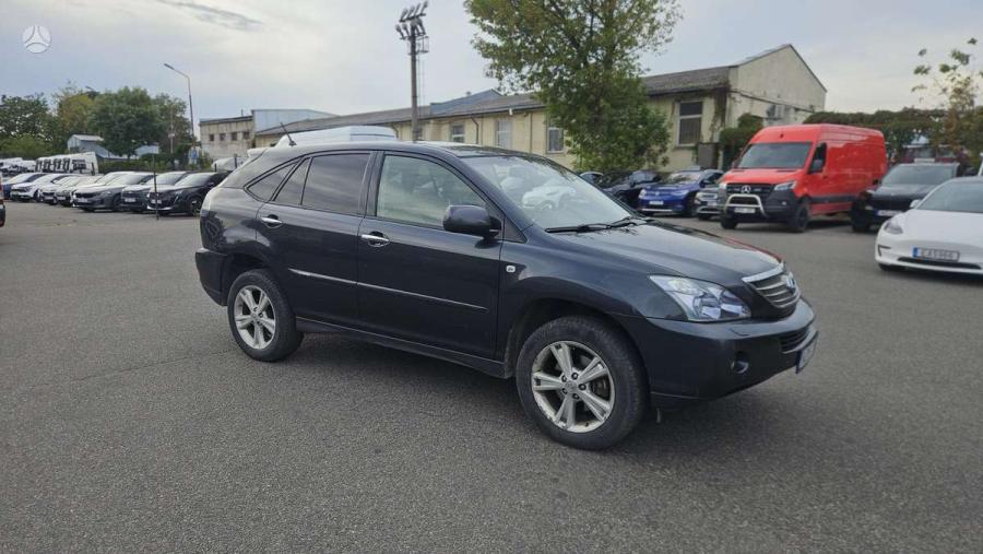 Melns Lexus RX 400h 2008 Viļņa, ar dzinēja tilpumu 3.31 L un nobraukumu 222 tūkst. km par 5700 €, foto 10 vietnē AUTOMOTO.COM.LV