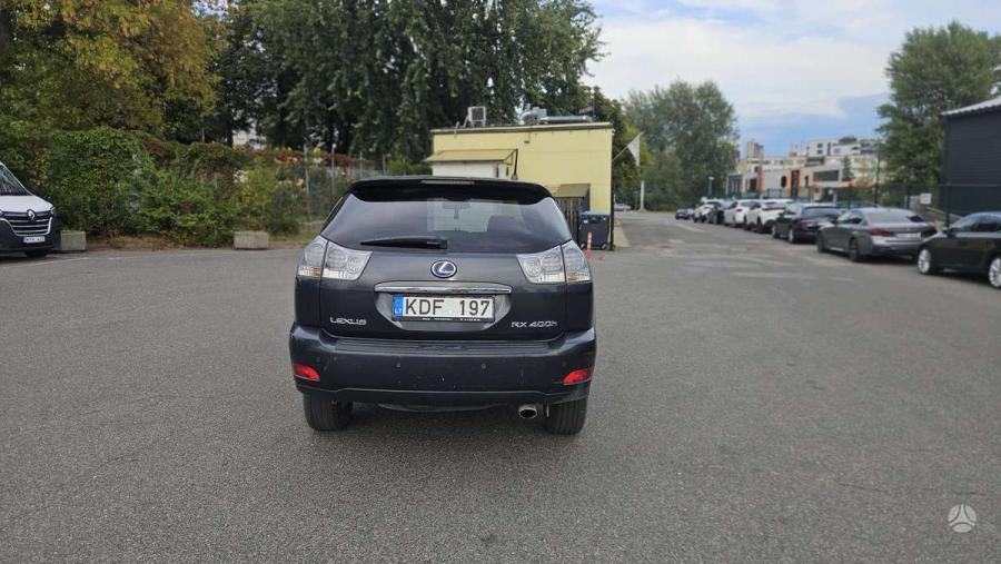 Melns Lexus RX 400h 2008 Viļņa, ar dzinēja tilpumu 3.31 L un nobraukumu 222 tūkst. km par 5700 €, foto 14 vietnē AUTOMOTO.COM.LV