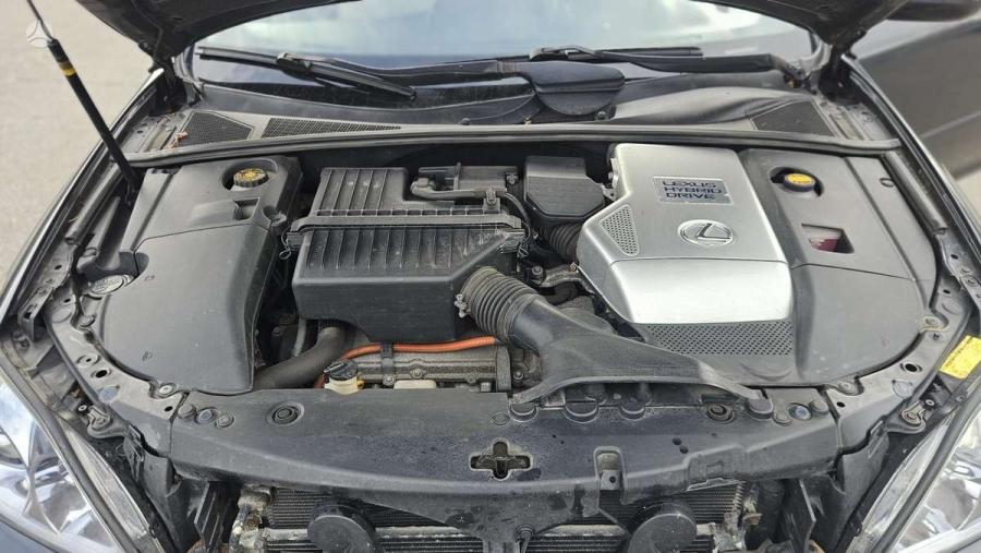 Melns Lexus RX 400h 2008 Viļņa, ar dzinēja tilpumu 3.31 L un nobraukumu 222 tūkst. km par 5700 €, foto 26 vietnē AUTOMOTO.COM.LV