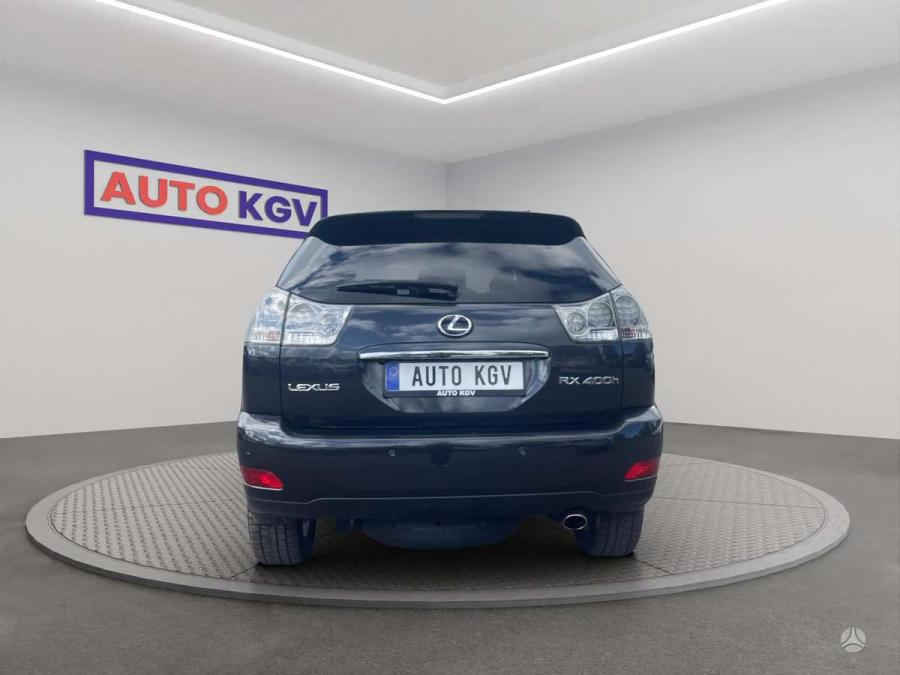 Melns Lexus RX 400h 2008 Viļņa, ar dzinēja tilpumu 3.30 L un nobraukumu 220 tūkst. km par 7299 €, foto 5 vietnē AUTOMOTO.COM.LV
