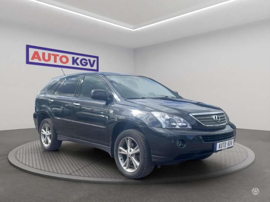 Melns Lexus RX 400h 2008 Viļņa, ar dzinēja tilpumu 3.30 L un nobraukumu 220 tūkst. km par 7299 €, foto 8 vietnē AUTOMOTO.COM.LV