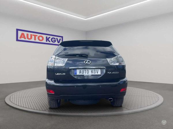 Black Lexus RX 400h 2008 in Vilnius, with an engine capacity of 3.30 L and mileage of 220 thousand km for 7299 €, photo 5 on AUTOMOTO.COM.LV